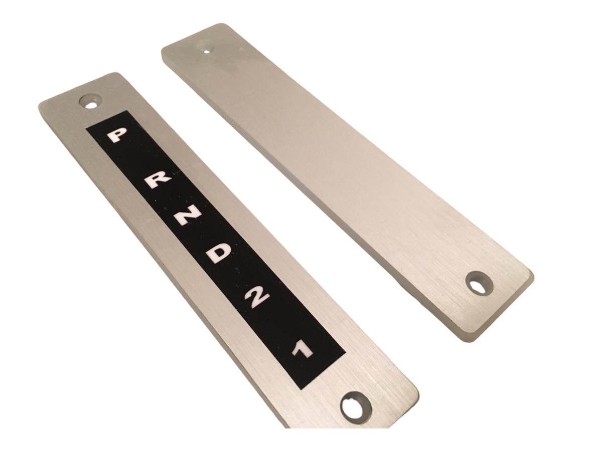 Shifter Indicator Plate