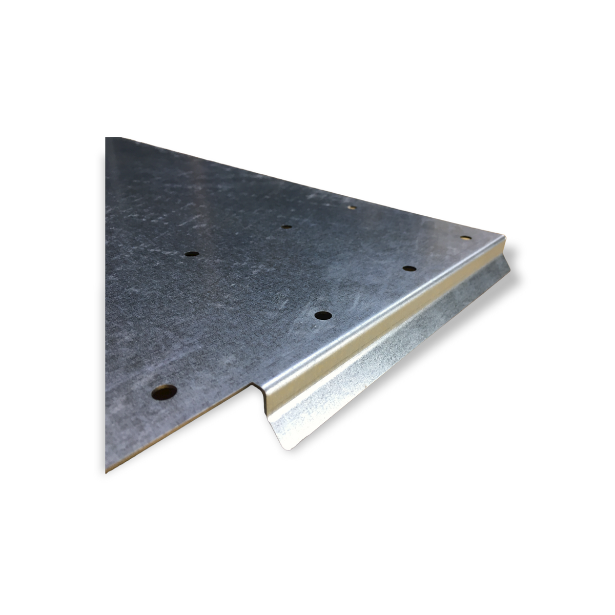 Rear Floor Rear Corner Patches (Galvanized SureFit HD) - Scout II, Tra